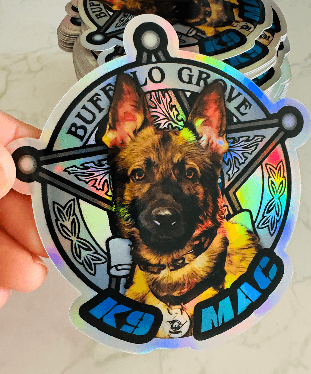 K9 Stickers - Custom K9 Unit Stickers for K9 Unit, SAR, Police Dog, La ...