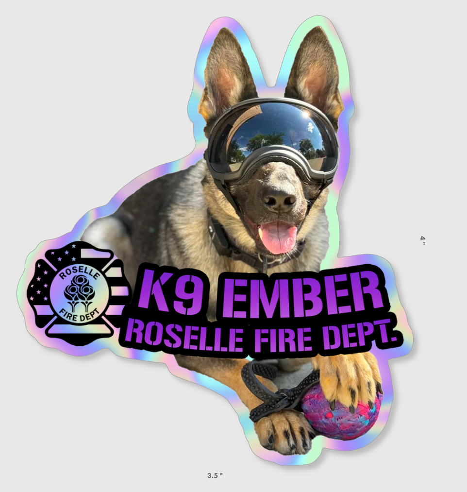 K9 Stickers - Custom K9 Unit Stickers for K9 Unit, SAR, Police Dog, La ...