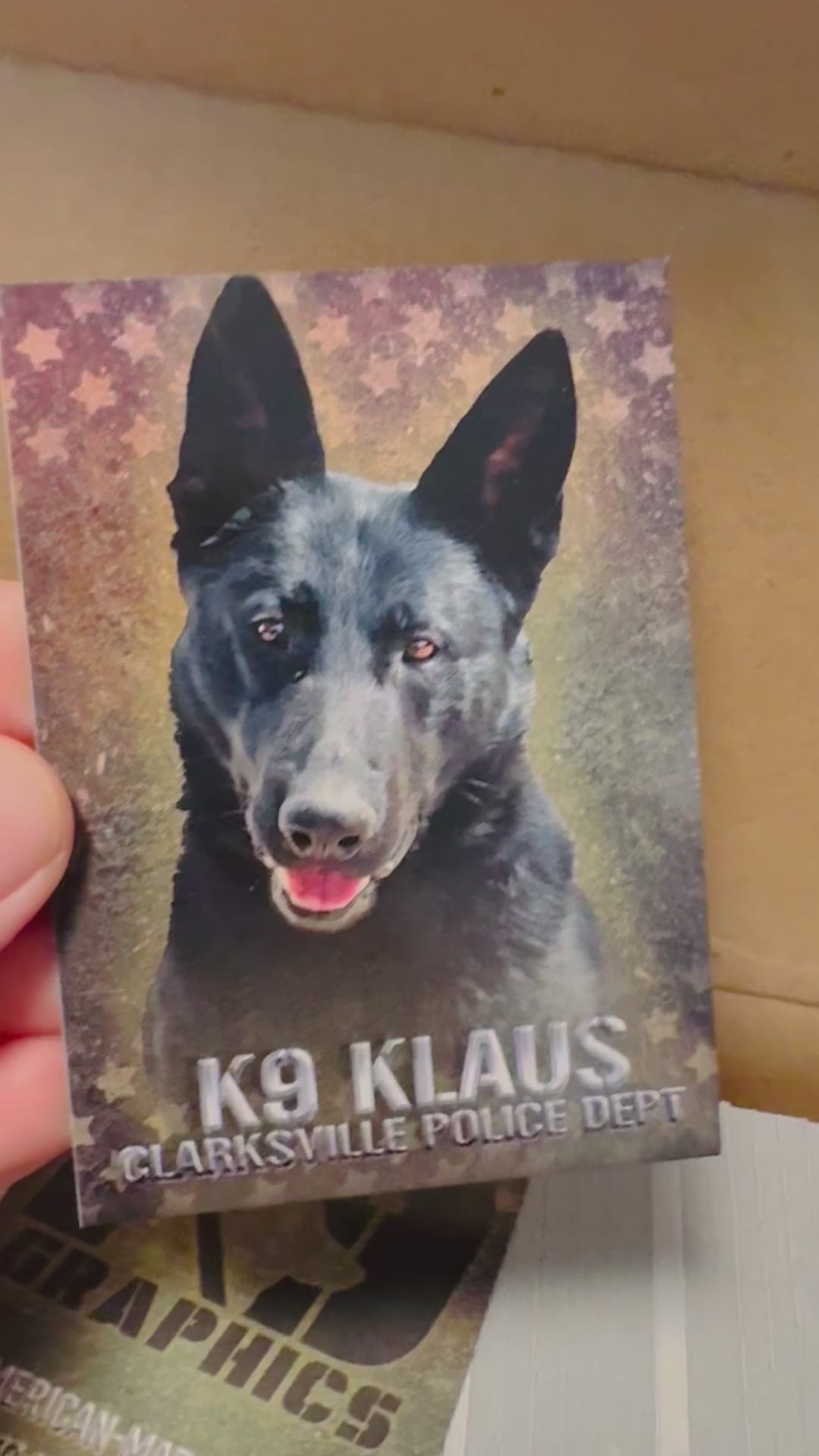 K9 Trading Cards (Hero Cards) – Custom Double-Sided Design for Law Enf ...